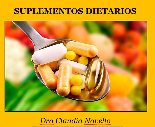 Suplementos Dietarios – Doctora Novello